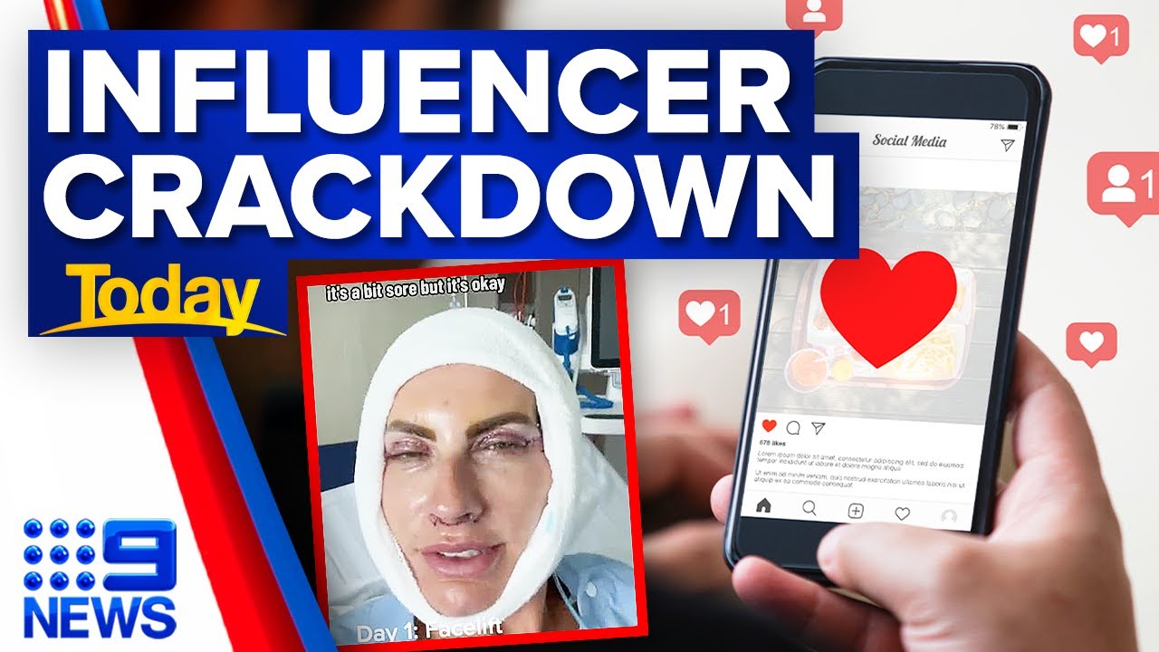 France to ban influencers promoting cosmetic surgery | 9 News Australia ...