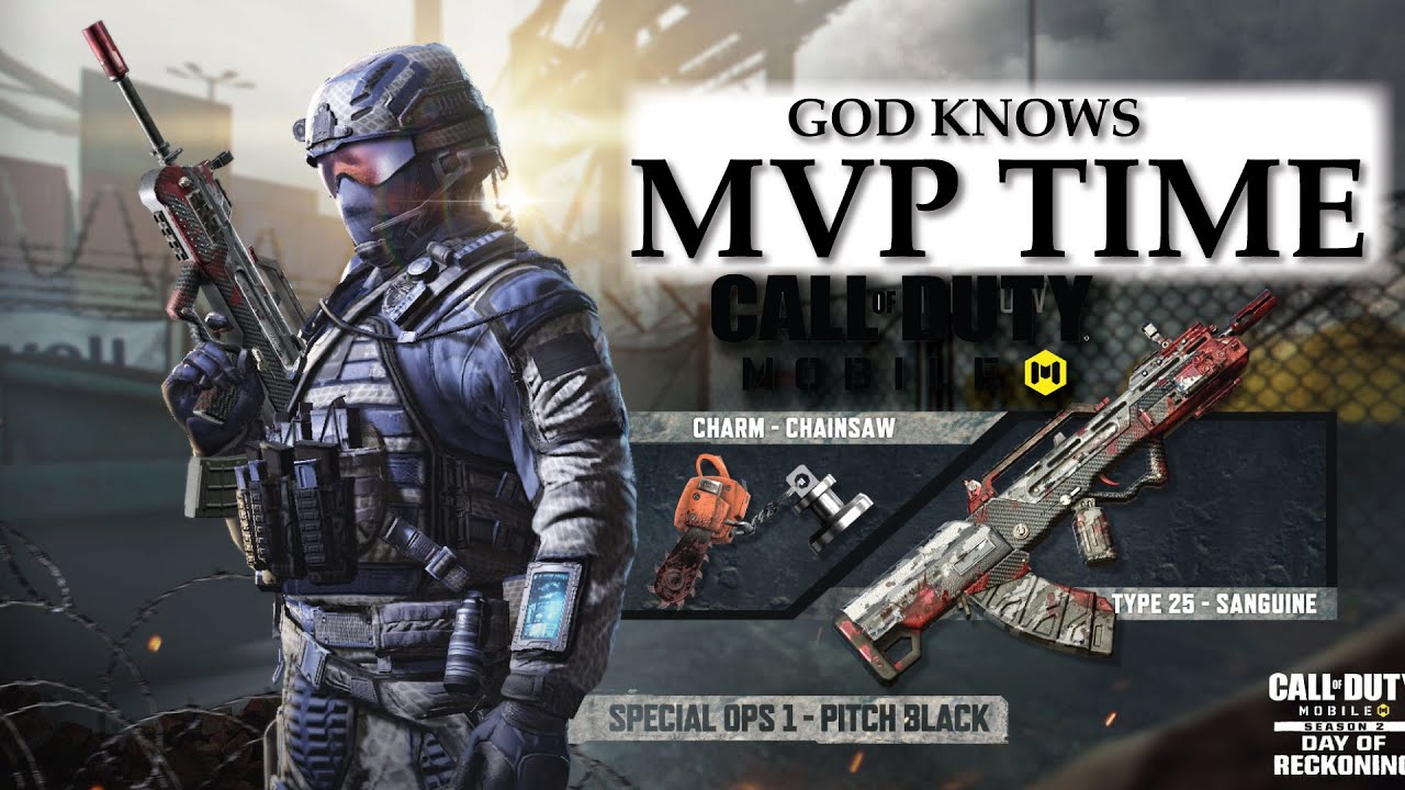 Call of Duty: Mobile || Gameplay || CODM || GOD KNOWS MVP Time || TDM ...