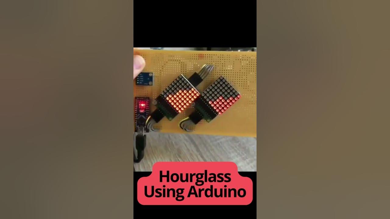 Hourglass using Arduino.#arduino #arduinoproject - YouTube