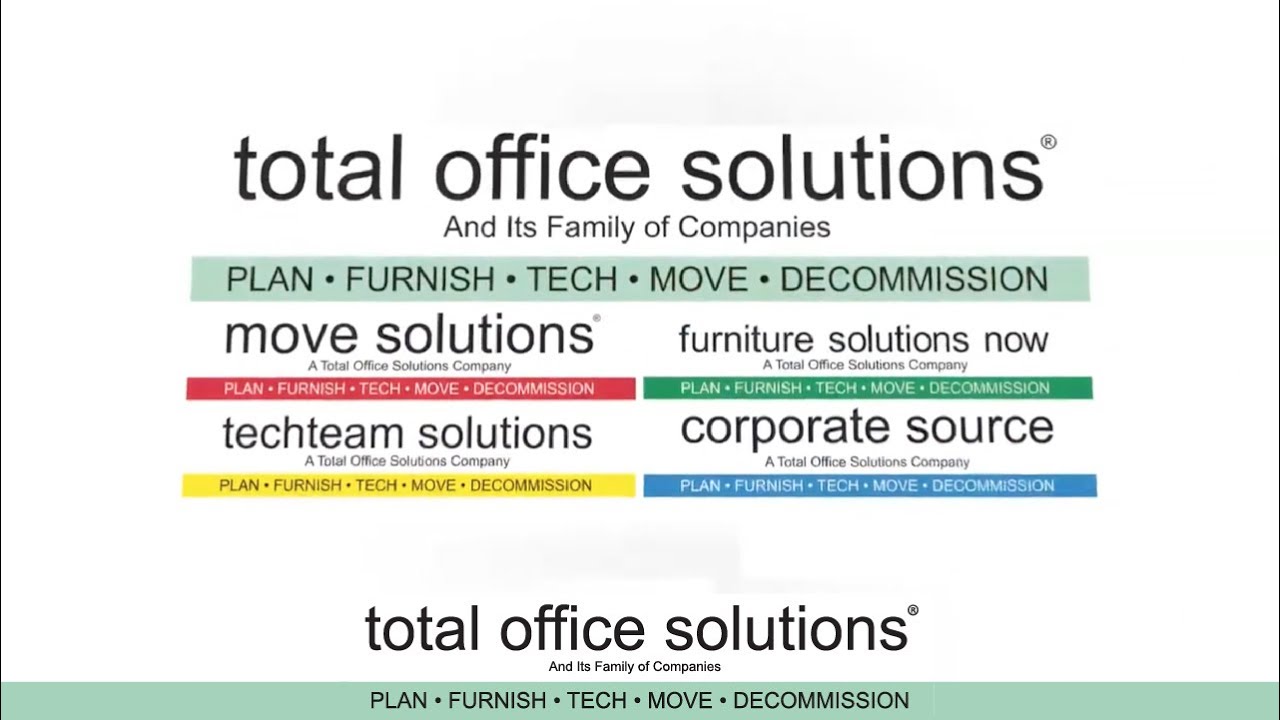 Total Office Solutions And Its Family Of Companies - YouTube
