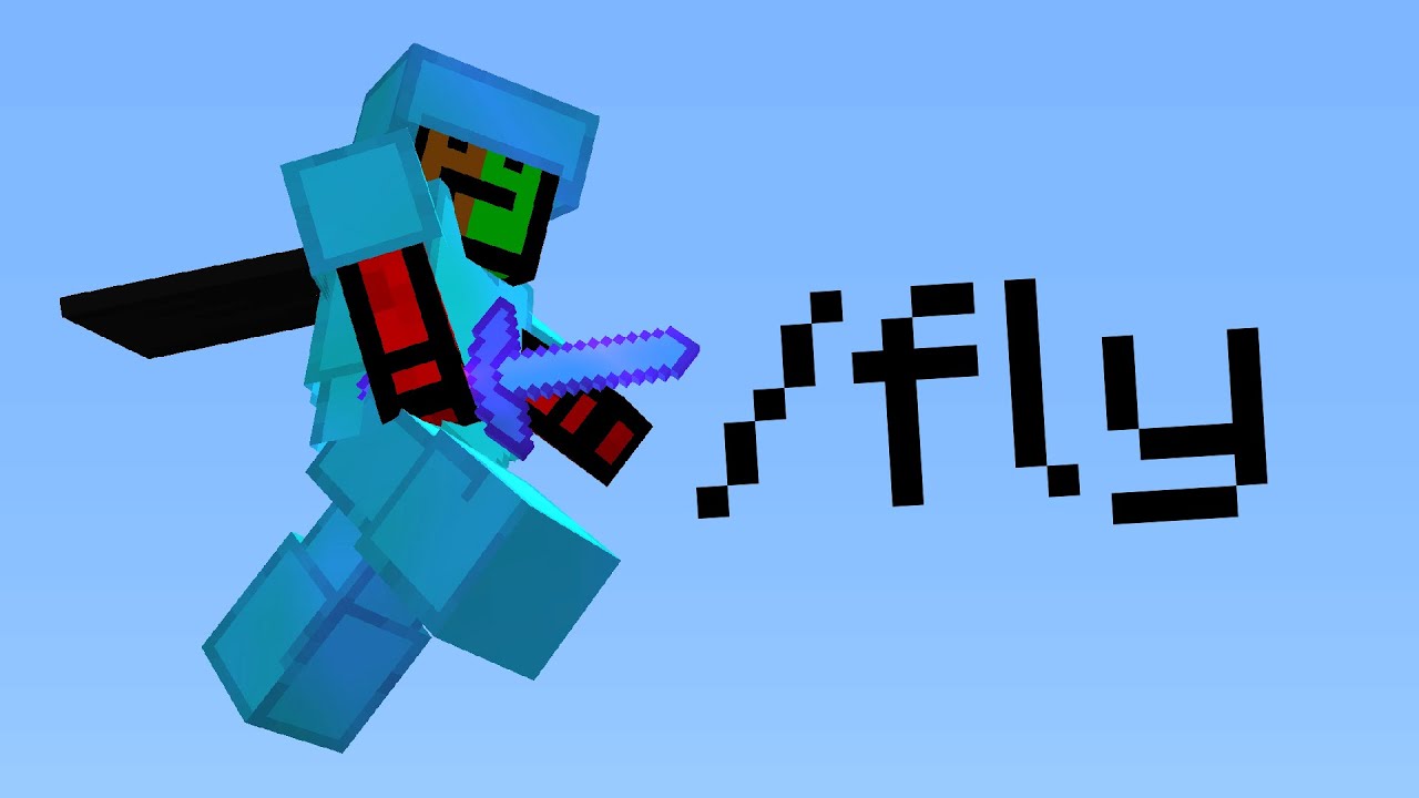 Minecraft UHC but I can FLY with ADMIN POWERS... - YouTube