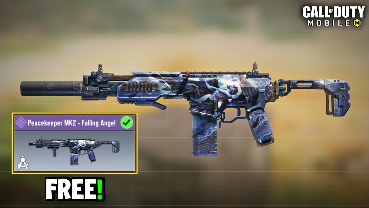 *Free* peacekeeper MK2 Falling Angel (best peacekeeper gunsmith) - YouTube