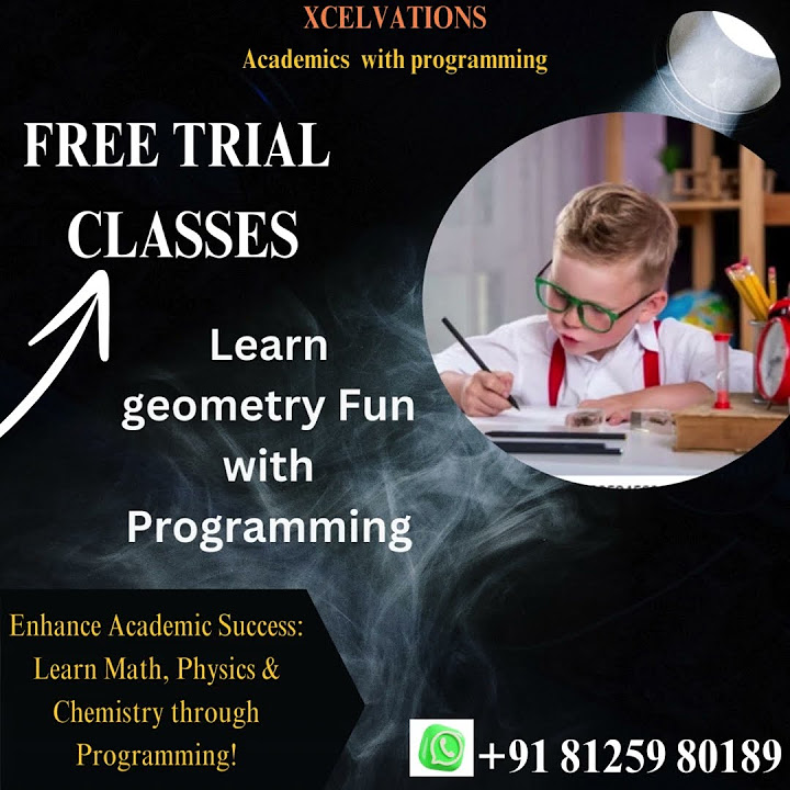 Learn Squares, Geometry, and Algebra Easily with Programming | Xcelvations #xcelvations # ...