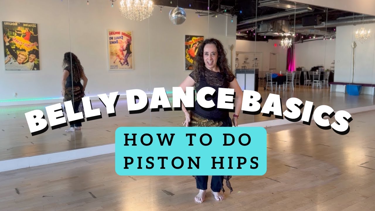 Belly Dance Basics Tutorial: How to do Piston Hips (vertical hip drops) #bellydance #bellydancer ...