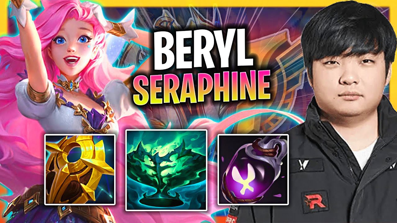 BERYL IS A GOD WITH SERAPHINE! | KT Beryl Plays Seraphine Support vs Nautilus! Season 2024 - YouTube
