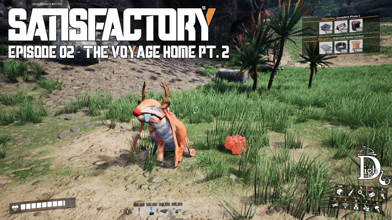 Satisfactory ep. 02 - The Voyage Home pt. 2 - YouTube