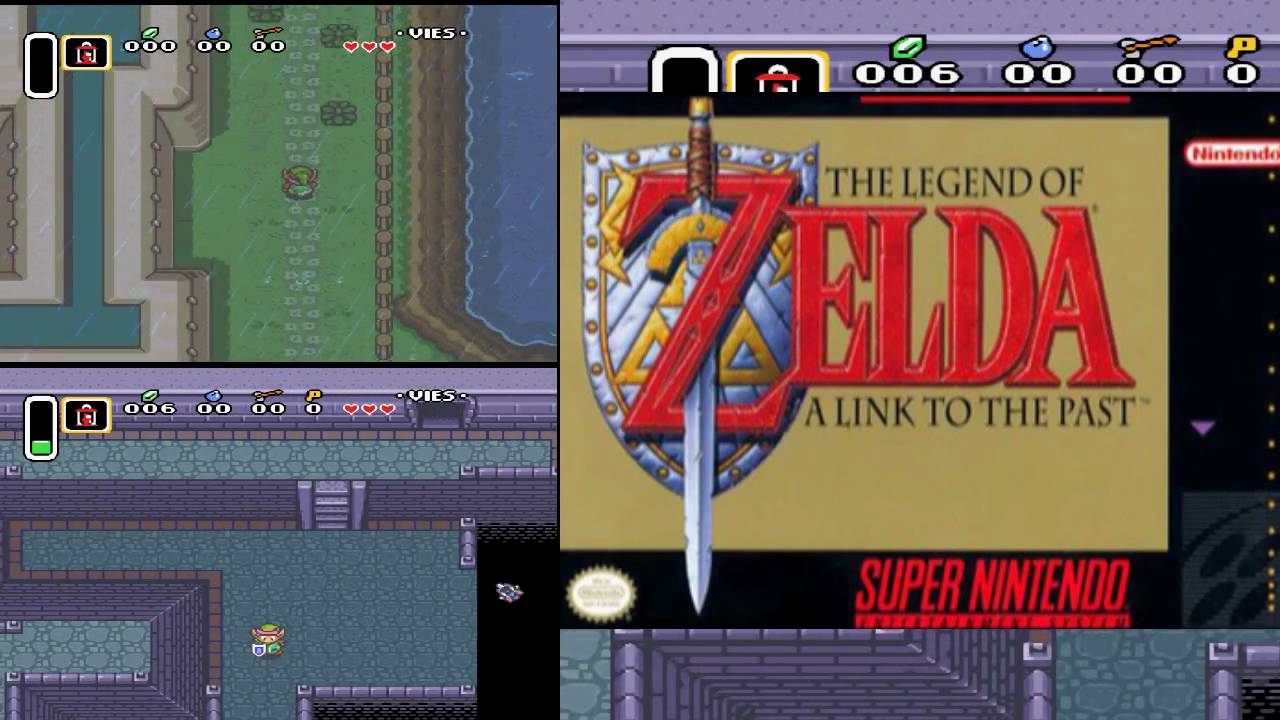 Vidéo-OST ~ The Legend of Zelda : A Link to the Past - Dark Overworld ...