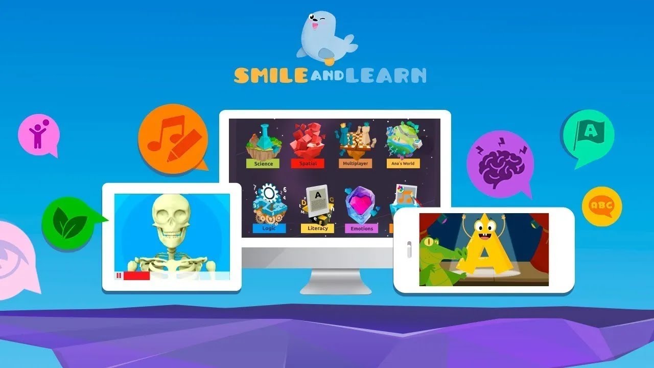 Smile and Learn - Piattaforma Educativa - YouTube