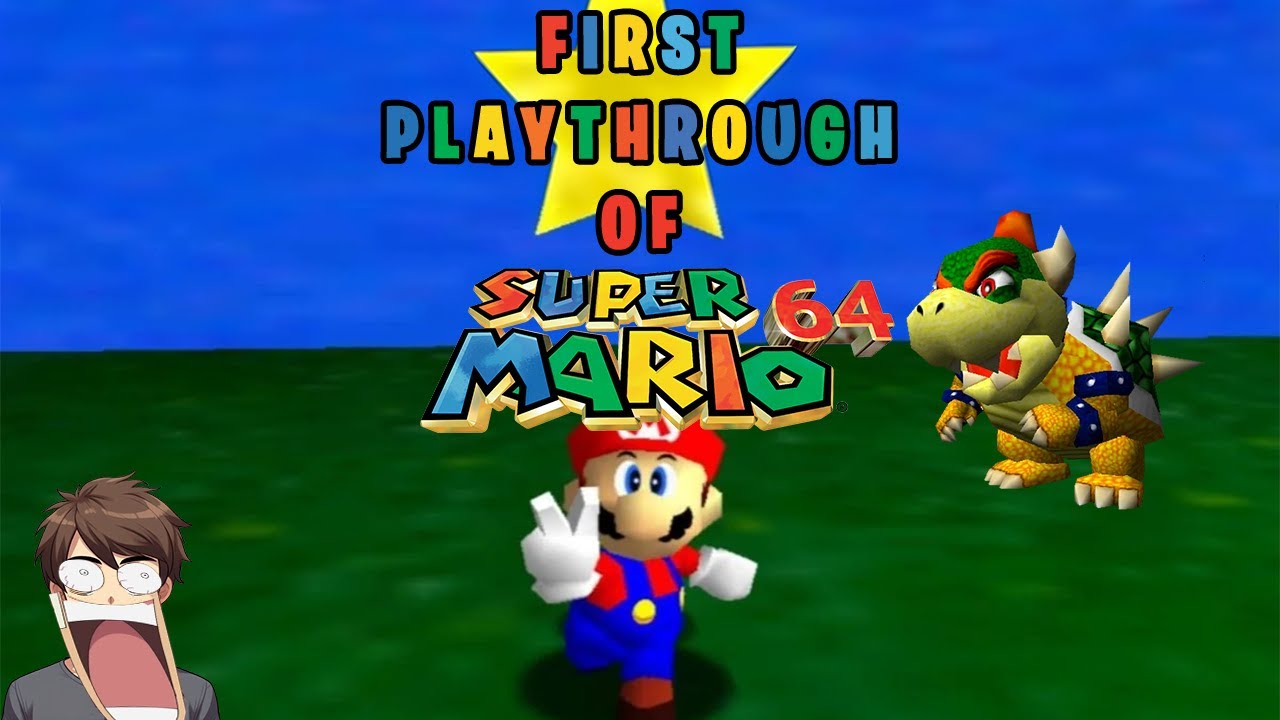 🔴 First Playthrough of Super Mario 64 LIVE - YouTube