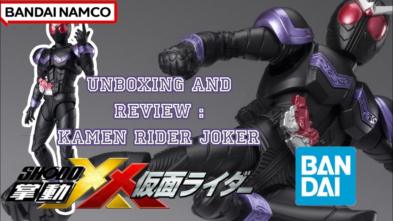 Kamen Rider Joker W double. Shodo XX 4 unboxing and Review - YouTube