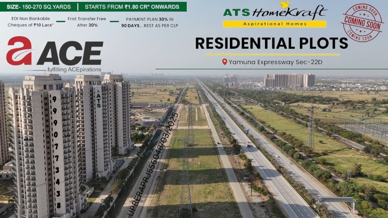 ATS Province D Olympia Plots | ACE AcreVille Plots | Comparison About ...