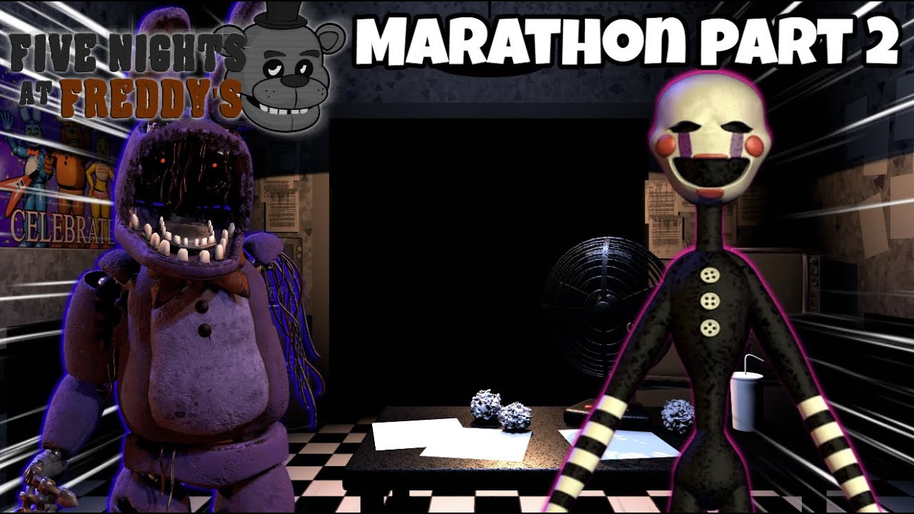 🔴LIVE | FNAF Marathon Part 2 - YouTube