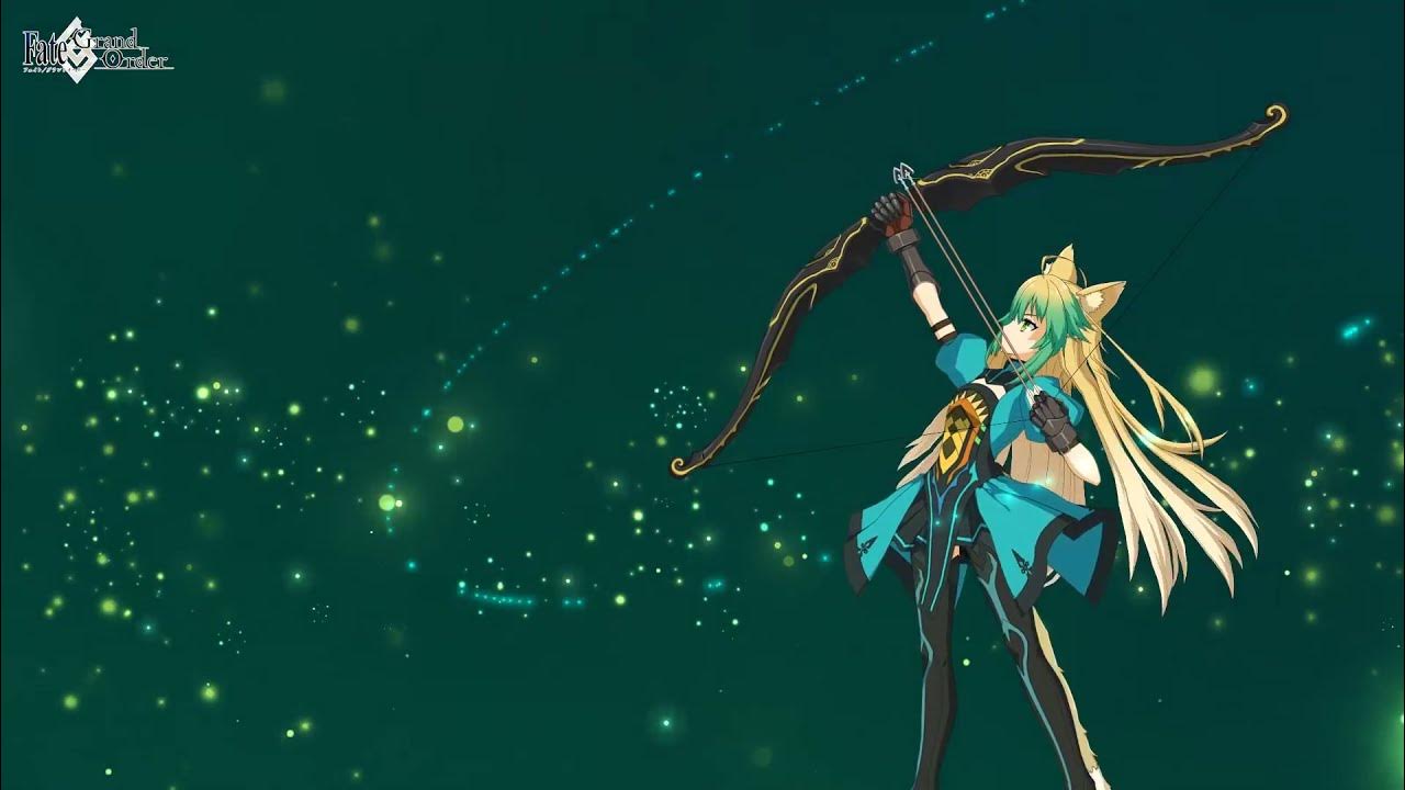 FGO SR Archer Atalanta アタランテ 2nd Stage Second Ascension Noble Phantasm Animation New Update ...
