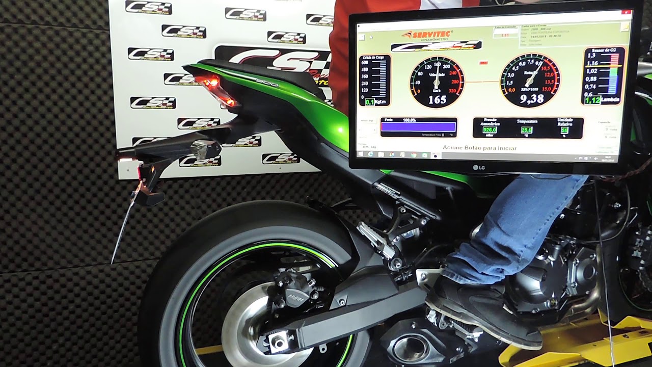 Kawasaki Z900 CS Racing Slip on Dyno Sound Test - YouTube