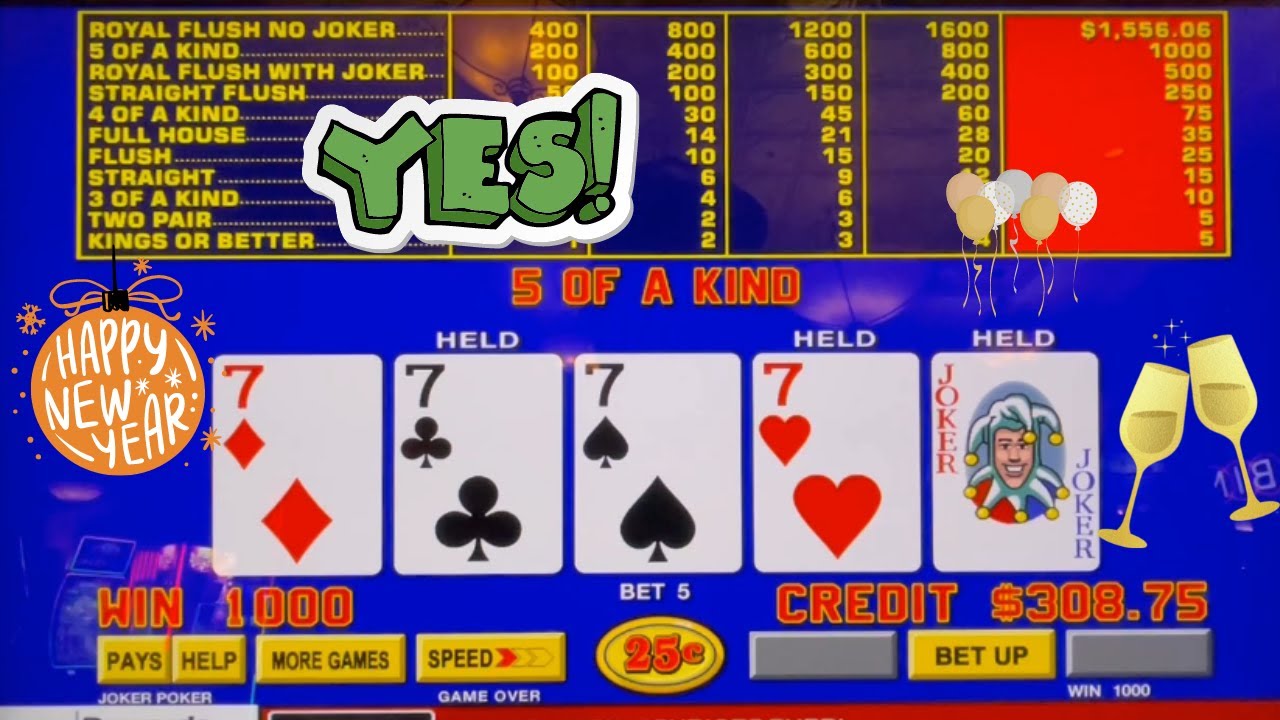 Video Poker: Joker Poker Progressive Play Session - YouTube