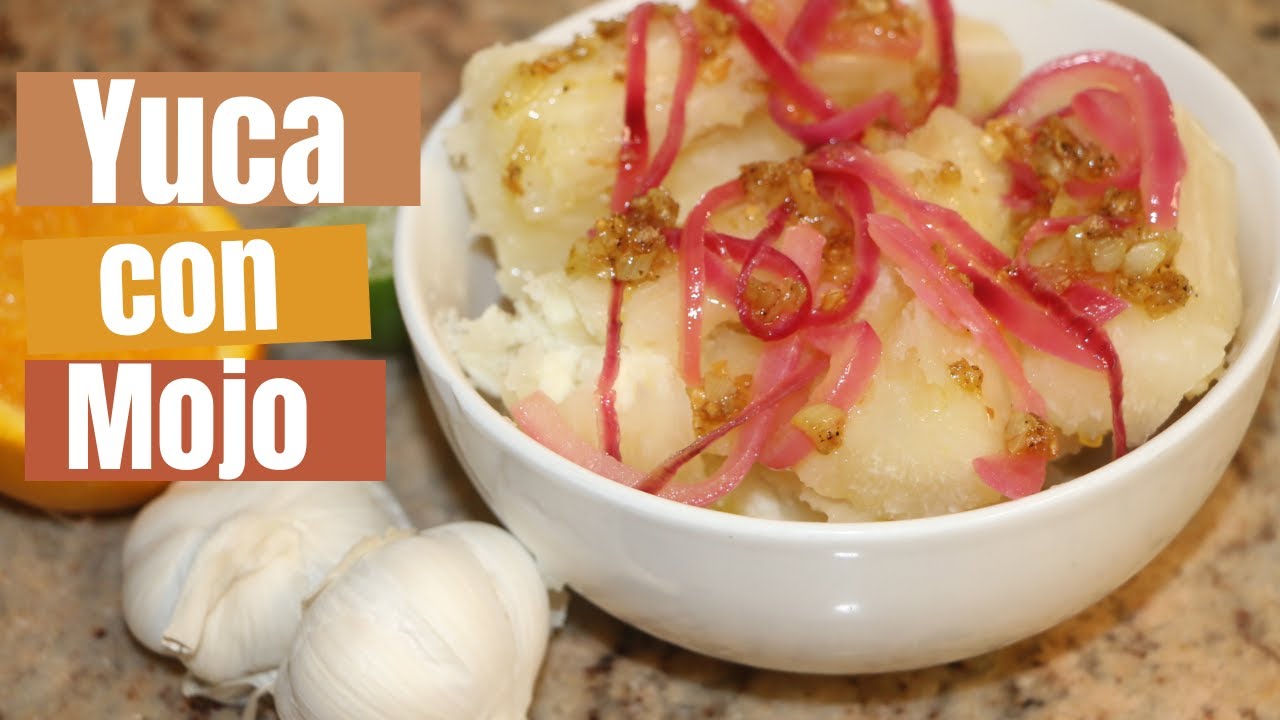 Yuca con mojo| yuca con cebolla| Salsa de mojo| Ros Emely - YouTube