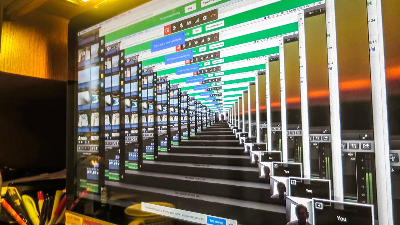 Infinite Screen Tunnel - YouTube