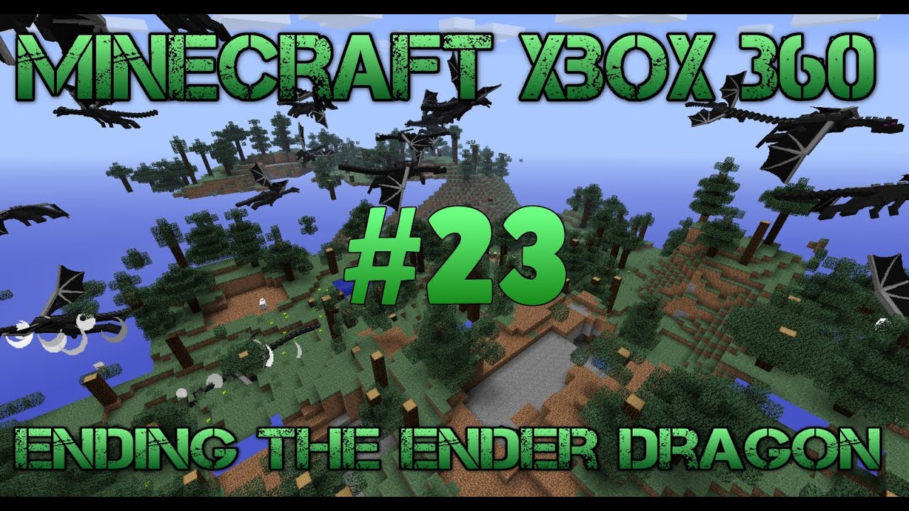 Minecraft Xbox 360 - Ending The Ender Dragon - #23 Skeleton Spawner ...