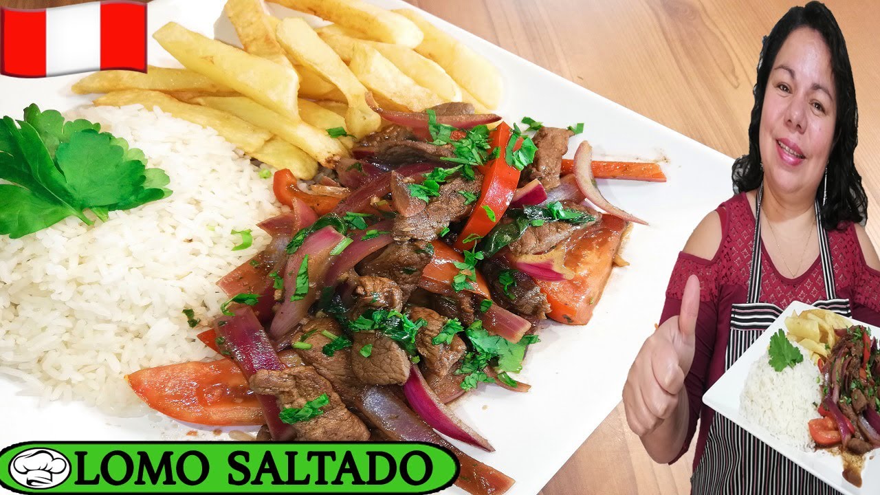 LOMO SALTADO | como hacer LOMO SALTADO | COMIDA PERUANA - YouTube