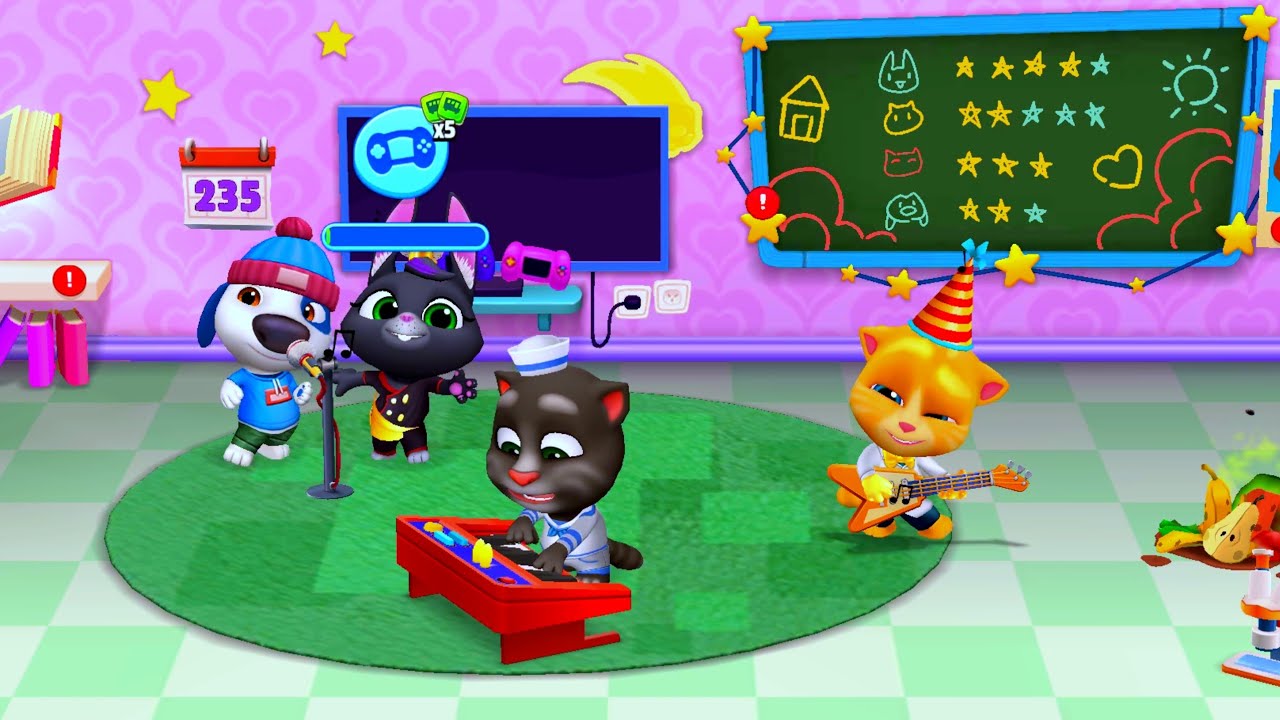 my talking Tom cat 🐈😺 ||my talking Tom 2 party 🥳🎉 || talking Tom ...