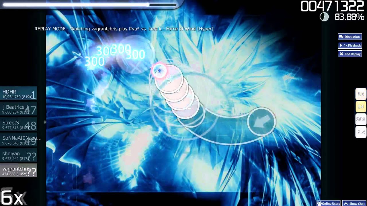 Ryu Vs Kors K Force of Wind Hyper - YouTube