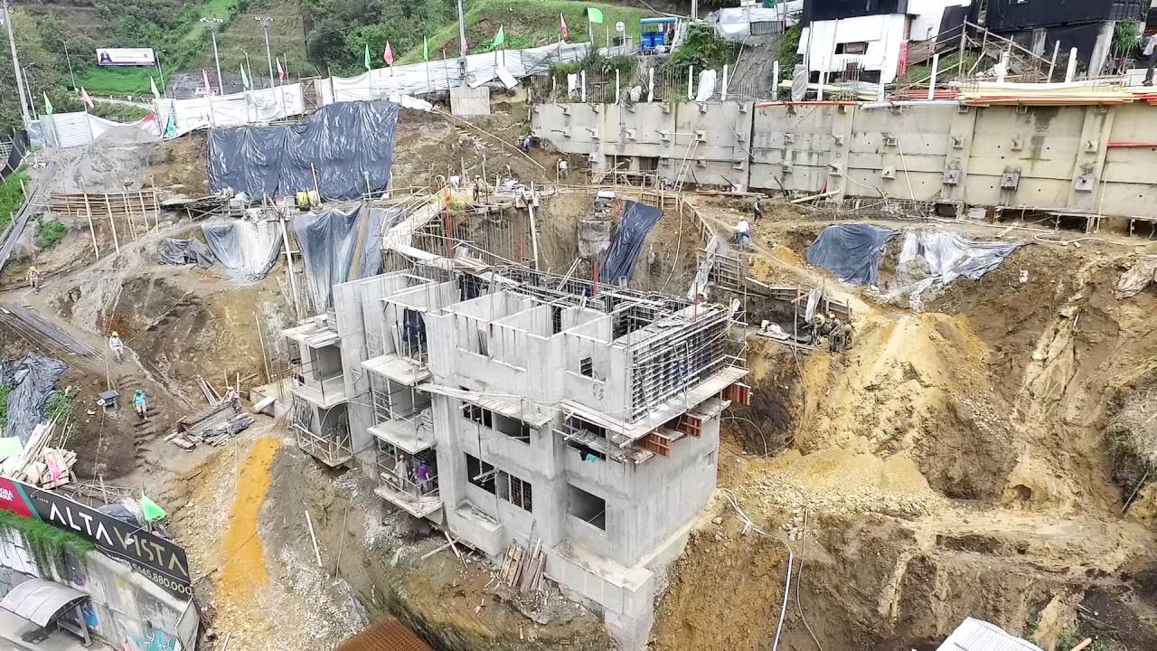 Edificio Alta Vista Avance de obra Septiembre 2016 - YouTube