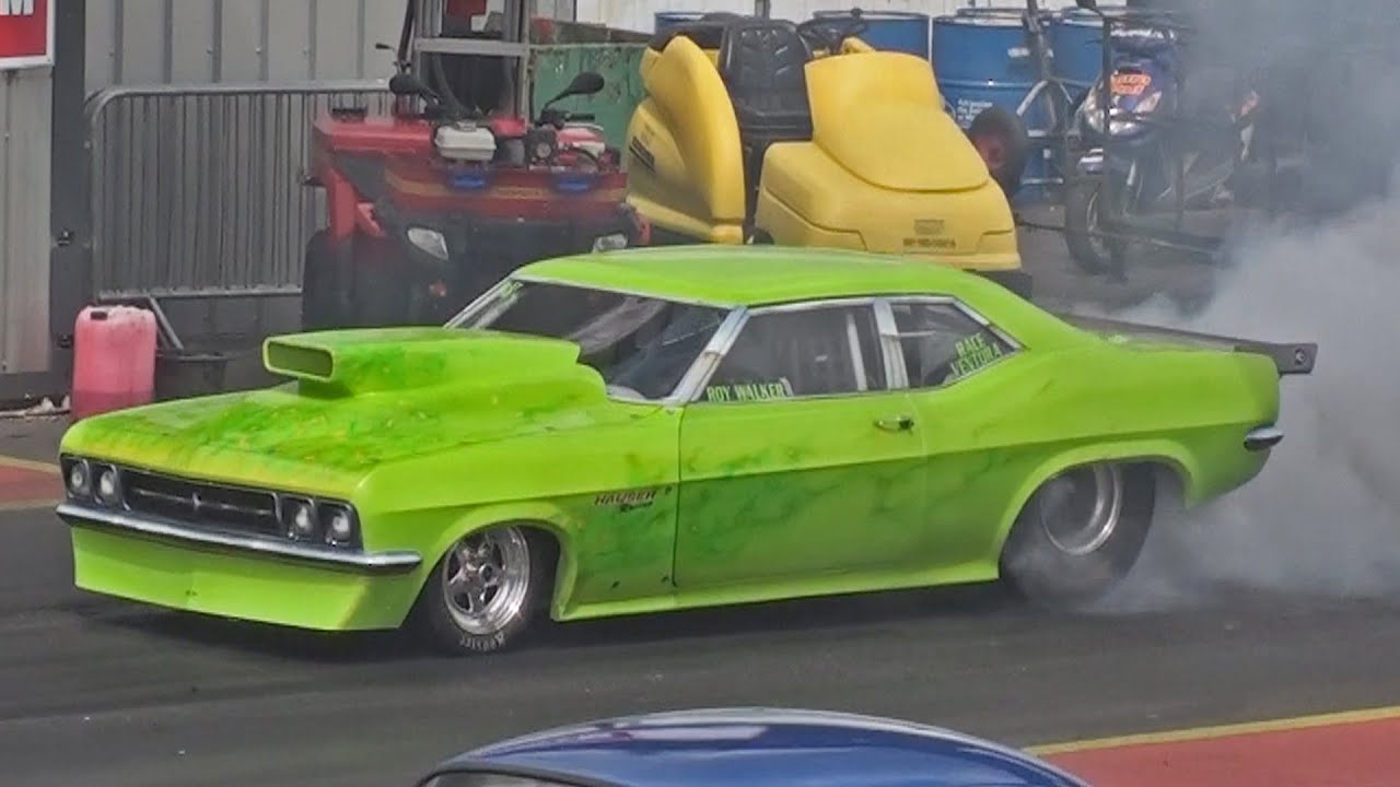 Vauxhall Ventora runs 9.05 at 150 mph at Santa Pod Raceway - YouTube