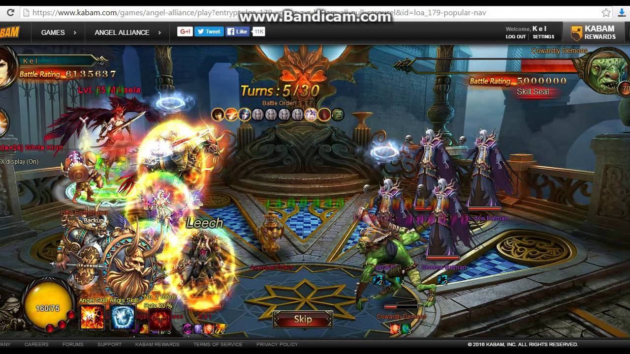 Skill Seal Gods Trial "League of Angels" - YouTube