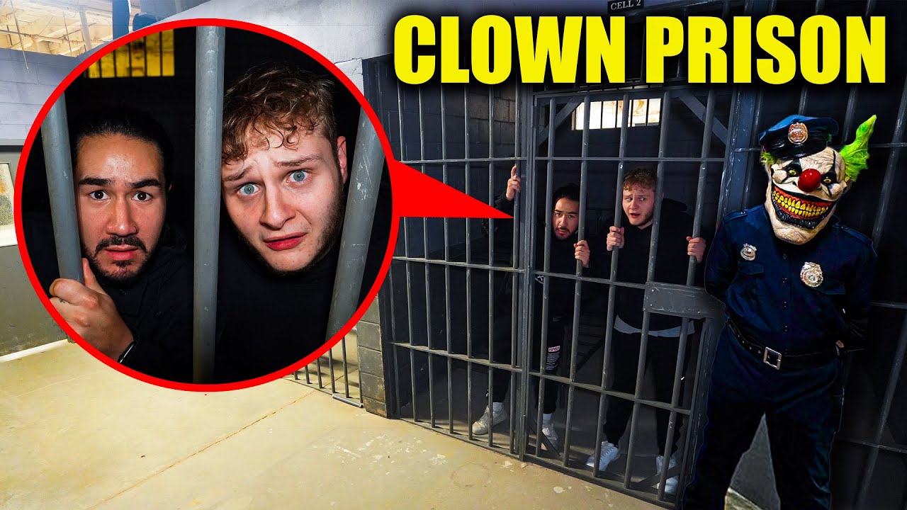 WE ESCAPED CLOWN PRISON!! (CRAZY CLOWN ATTACK STROMEDY!) - YouTube