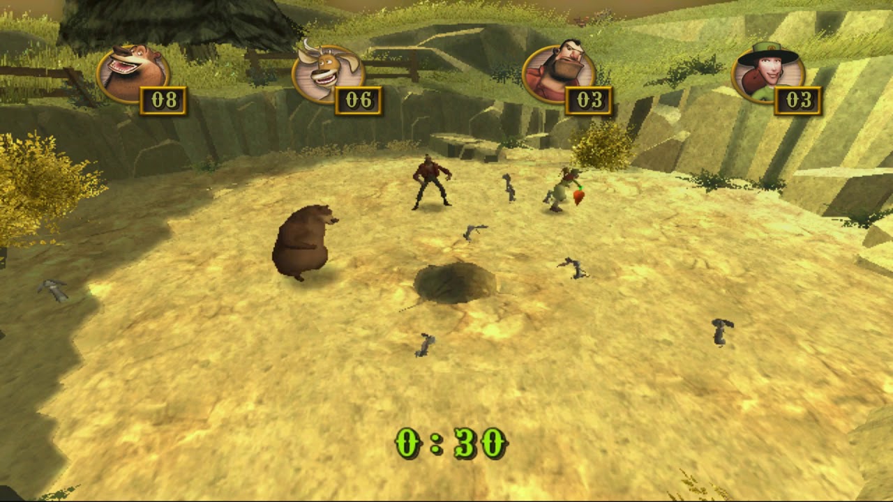 Open Season - Mini-Game - Rabbits Everywhere - YouTube