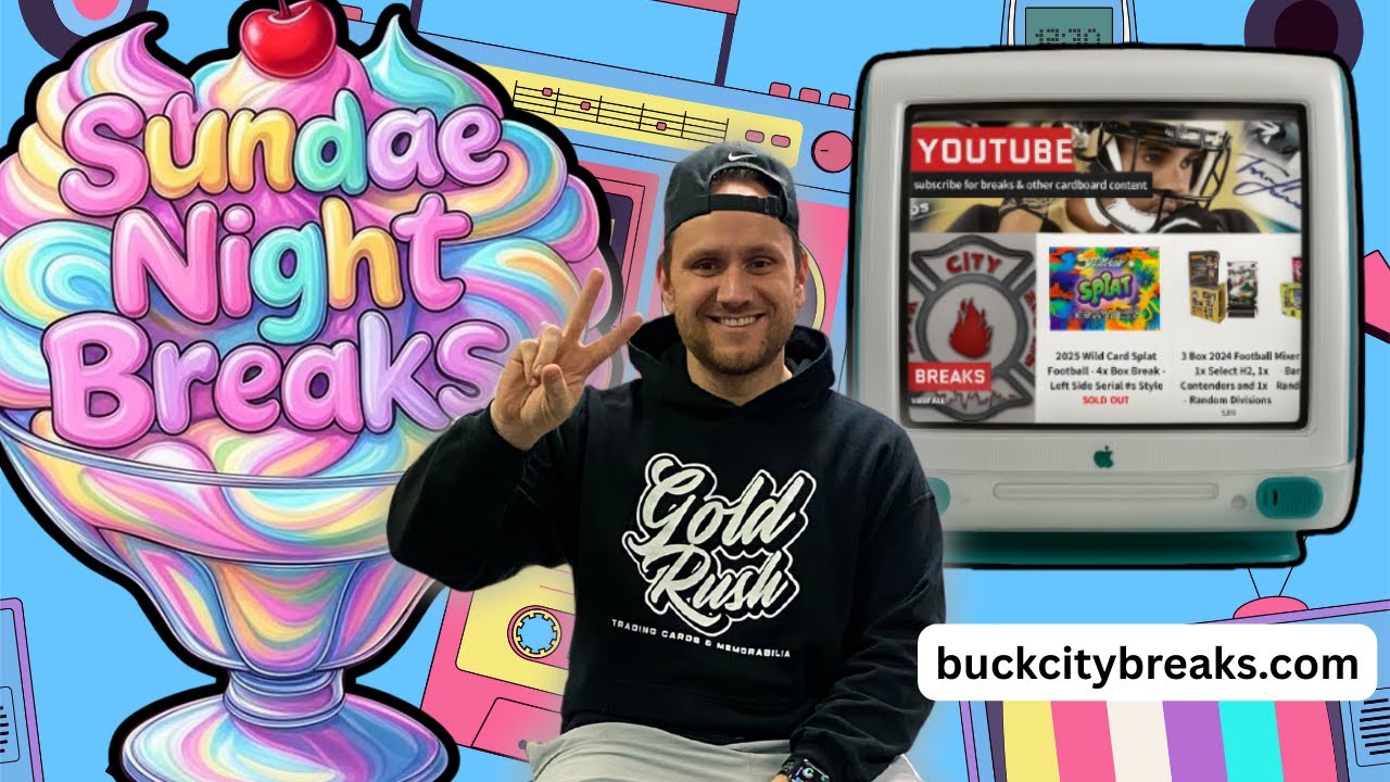 Sundae Night Breaks - Fun Rips and Hobby Hangout 08.31.25 - YouTube
