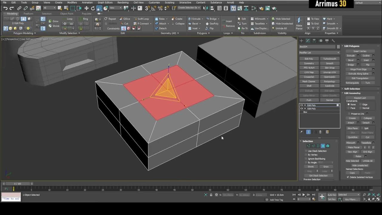 Arrimus 3D Blender Max Classic Topo Problem #10 Isolating Problem Areas - YouTube