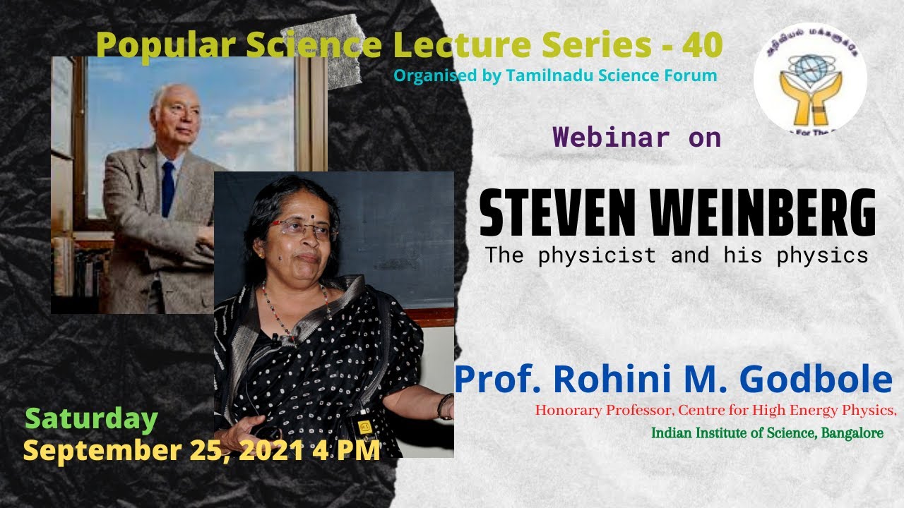 PSL 40 - Steven Weinberg: The physicist and his physics - YouTube