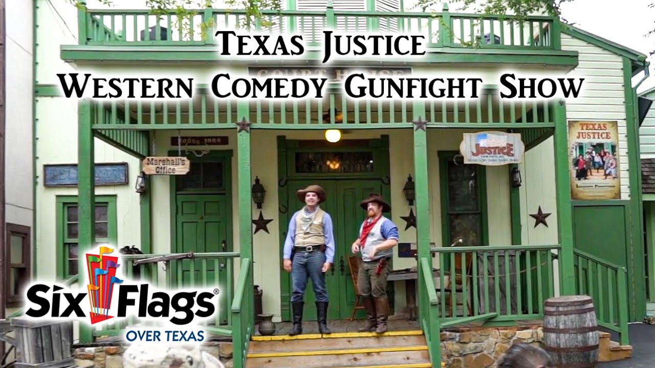 2019 Texas Justice Western Comedy Gunfight Show at Six Flags Over Texas ...