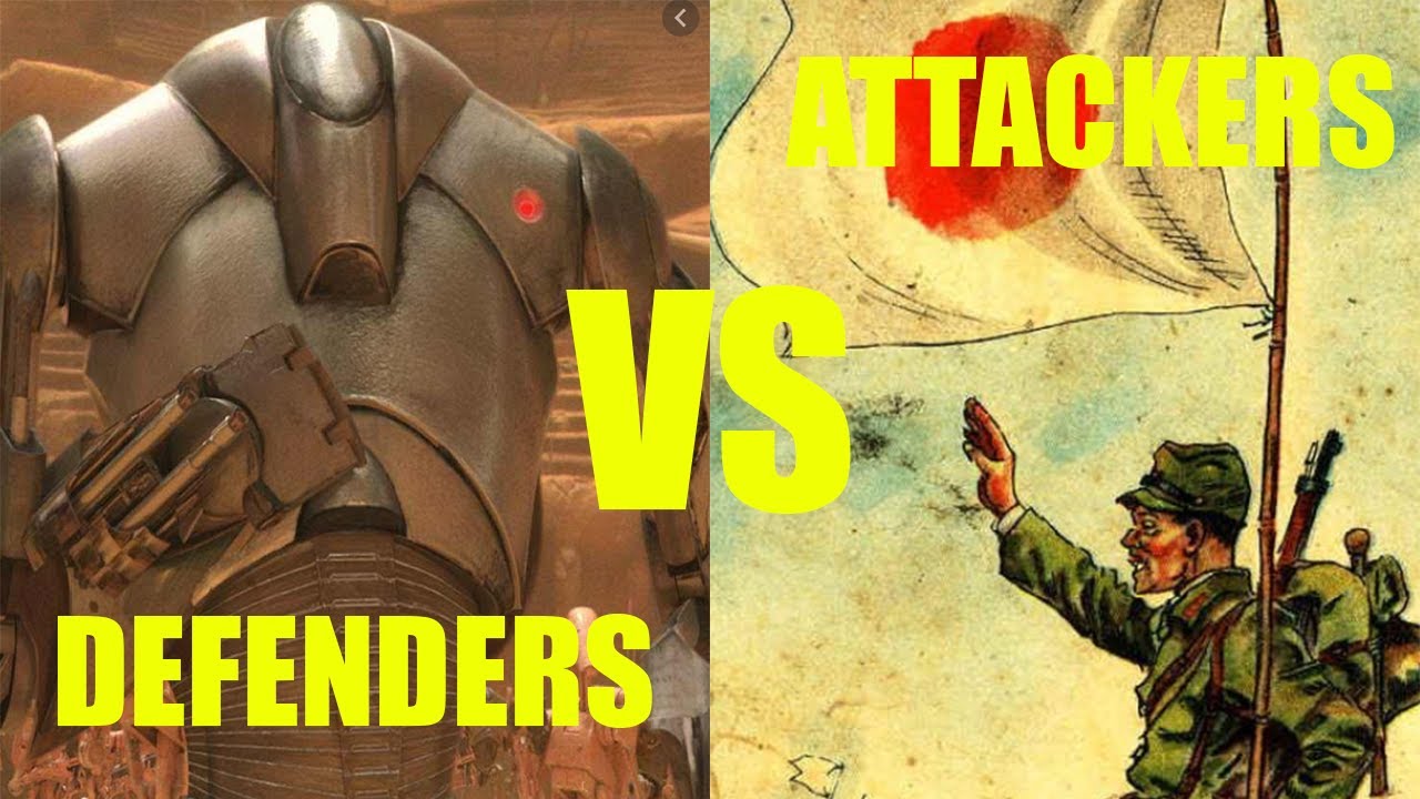 Japanese empire VS Droid army, Cinematic, NC - YouTube