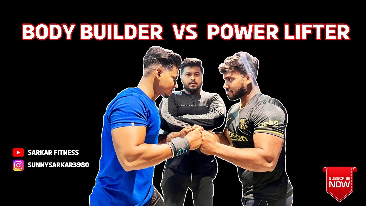 BODYBUILDER VS POWERLIFTER STRENGTH VlOG🏋️‍♀️😱💪. #fitnessvlog #vlog ...