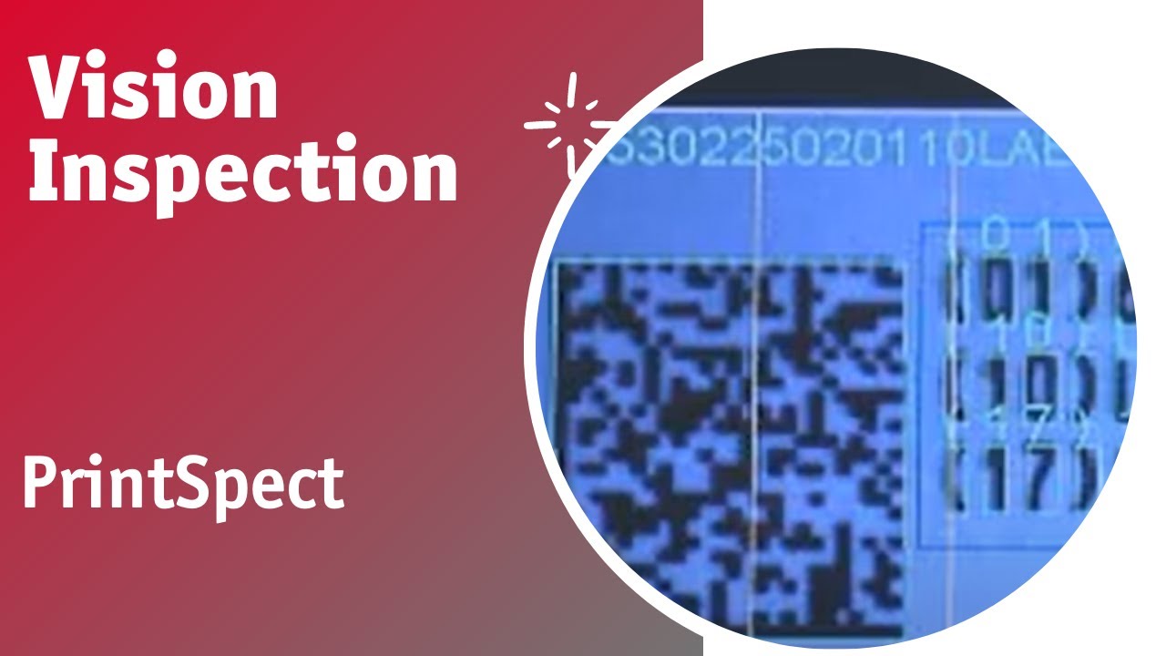 Vision Inspection : PrintSpect@MV-100 - english - YouTube