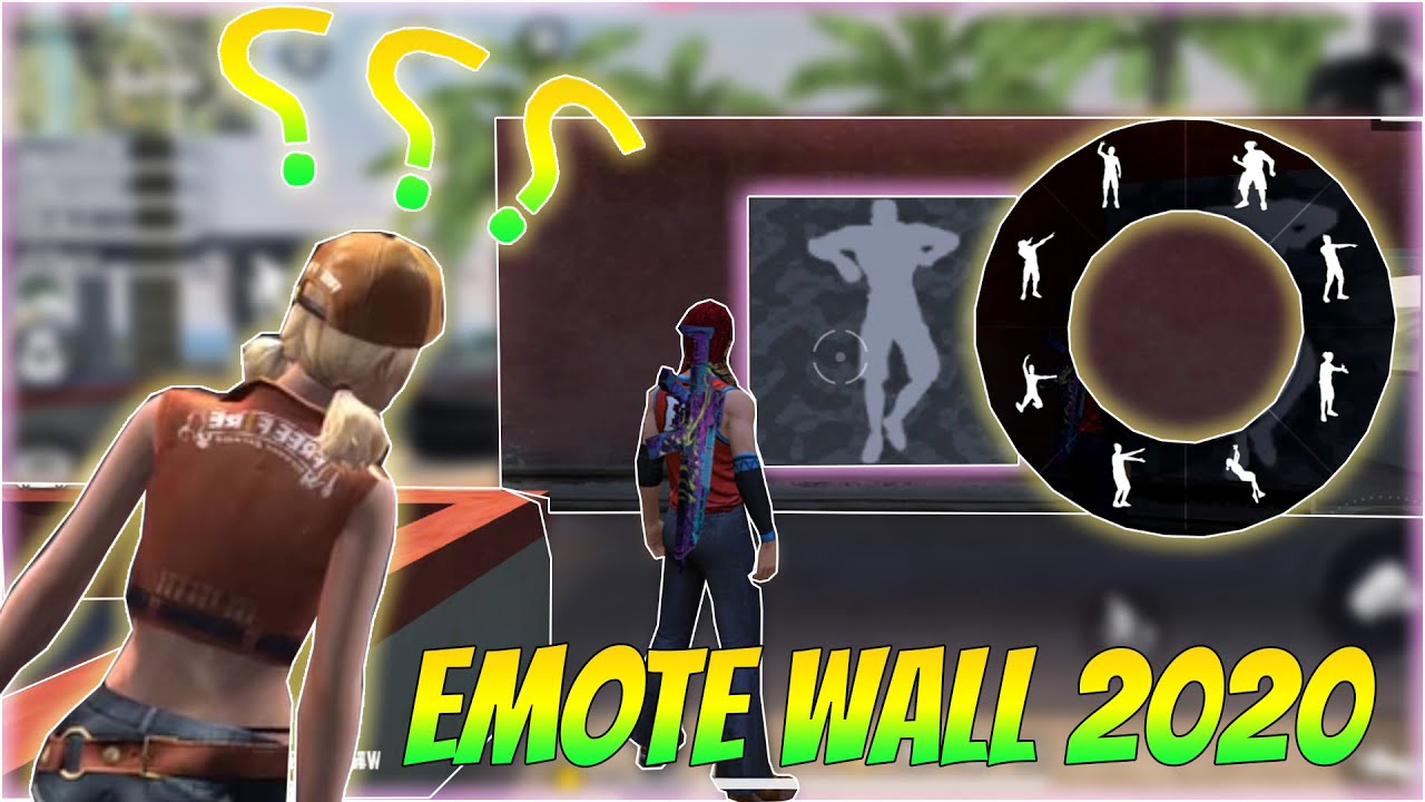 EMOTE WALL 2020 TIRUKAN EMOTE DI DINDING BERMUDA - YouTube
