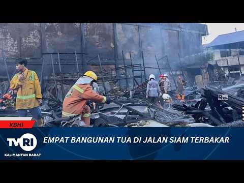 26 APRIL 2026 EMPAT BANGUNAN TUA DI JALAN SIAM TERBAKAR