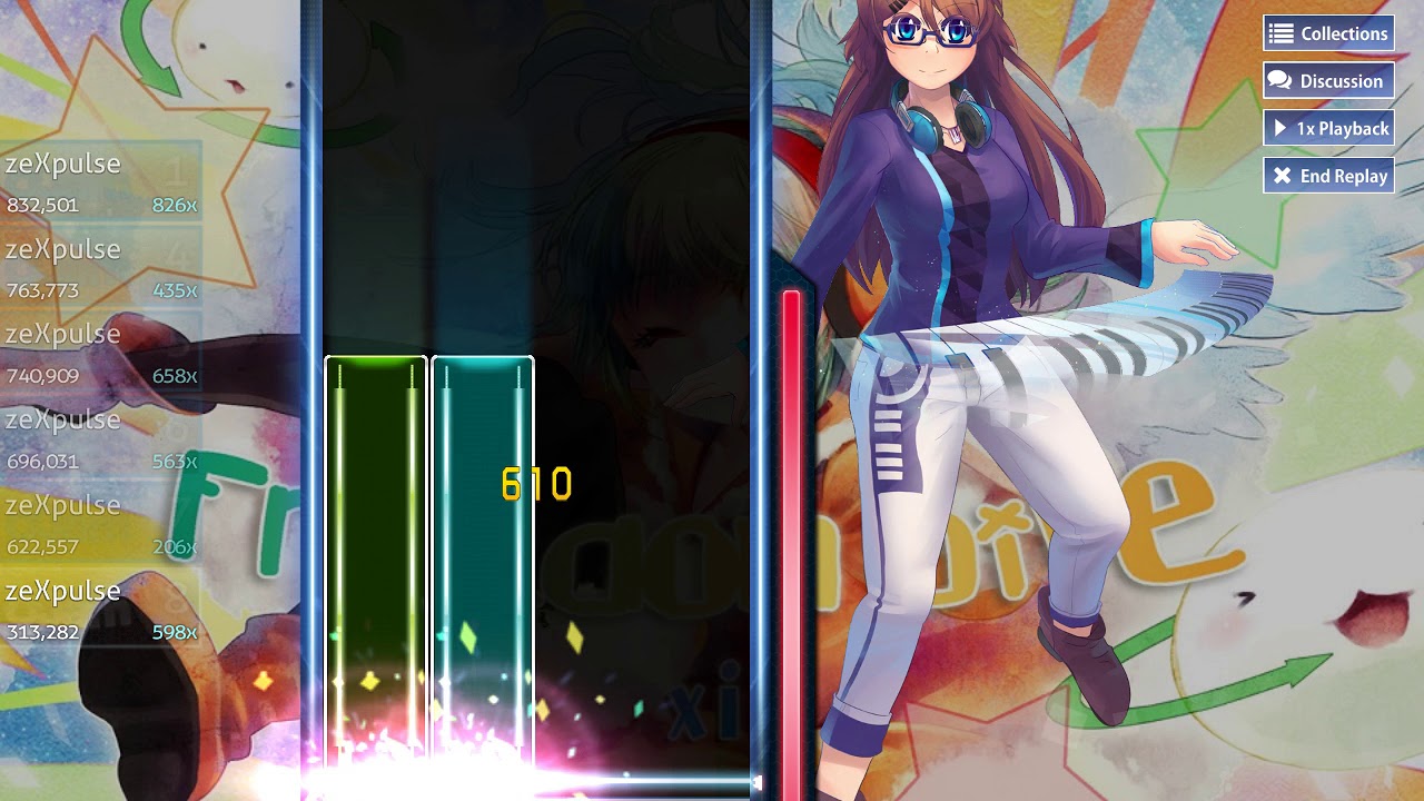 Osu!mania xi - Freedom Dive (Normal) - YouTube