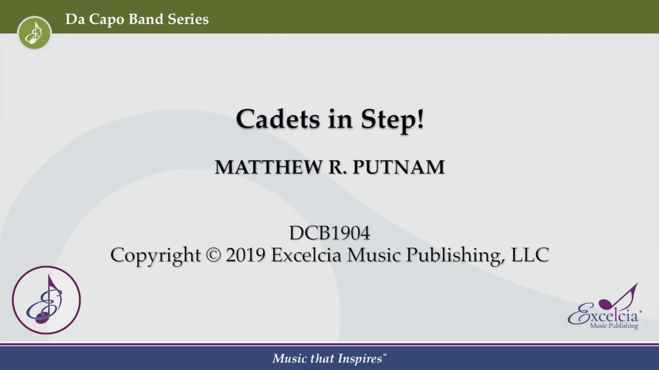 Cadets in Step! - Matthew R. Putnam - YouTube