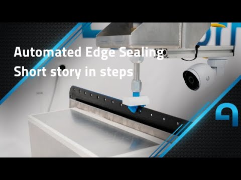 Automated Edge Sealing Solution by Airborne - YouTube