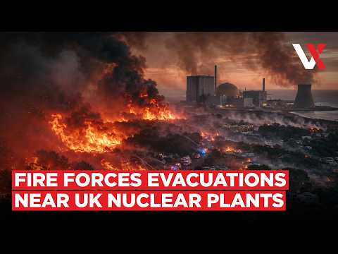 UK Wildfire Nears Three Nuclear Plants | Suffolk Blaze Forces Evacuations As Flames Spread | VERTEX
