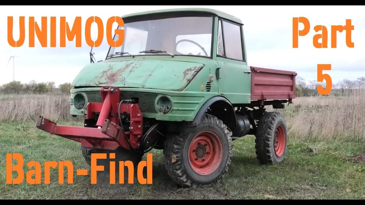 UNIMOG Barn Find. Part 5 - Fixing the PTO and adding a Lift - YouTube