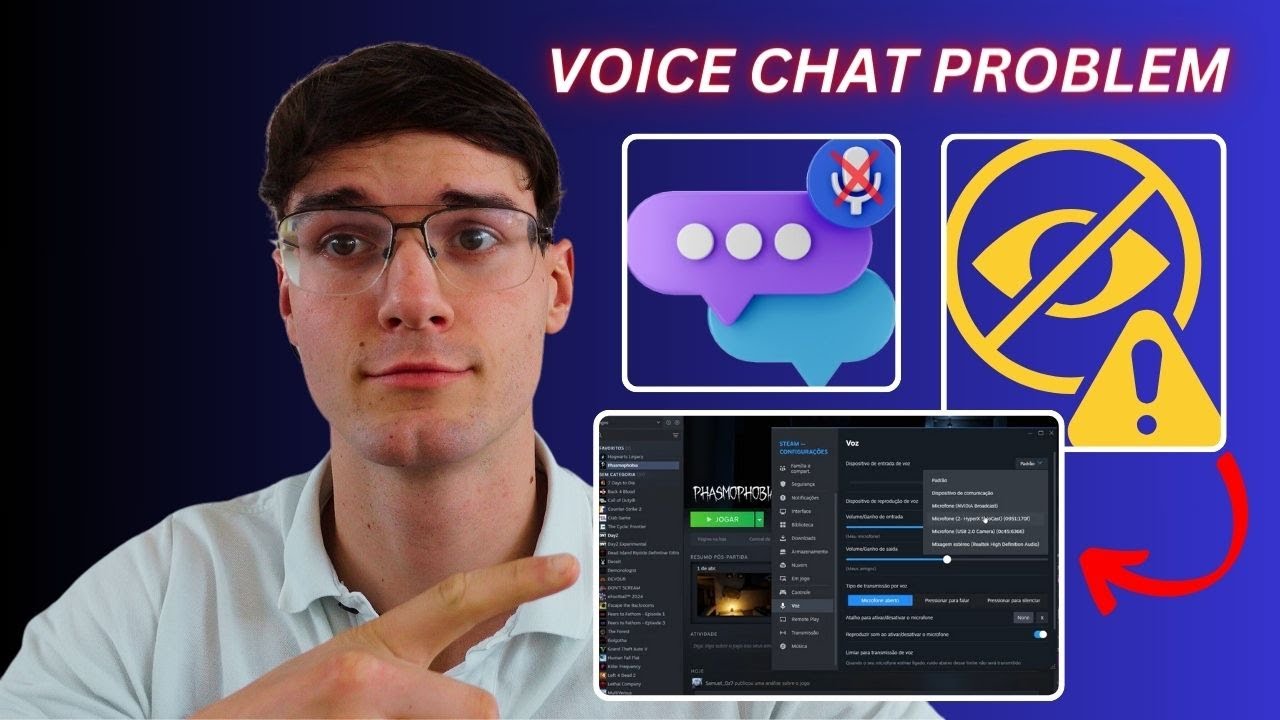 How To Fix Voice Chat Problem On Content Warning Game In Steam 2024 ...