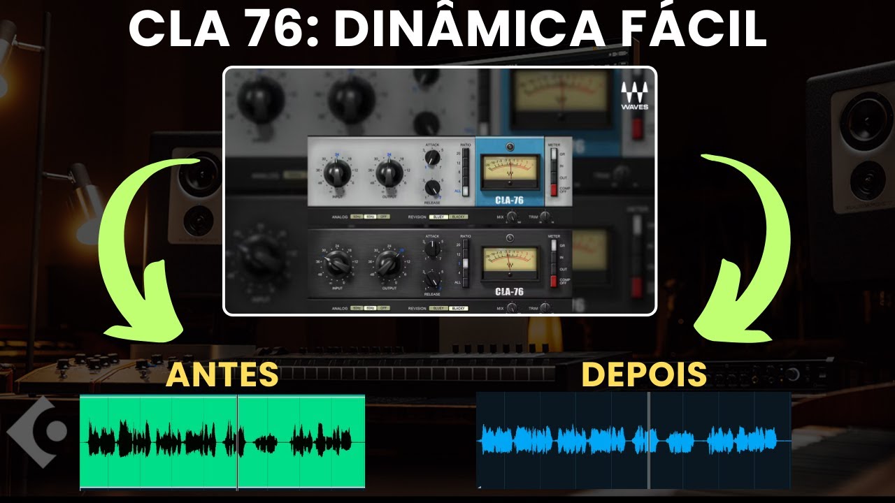 Iniciantes: Melhore Sua Mix com o CLA 76 da Waves No Cubase 14 - YouTube