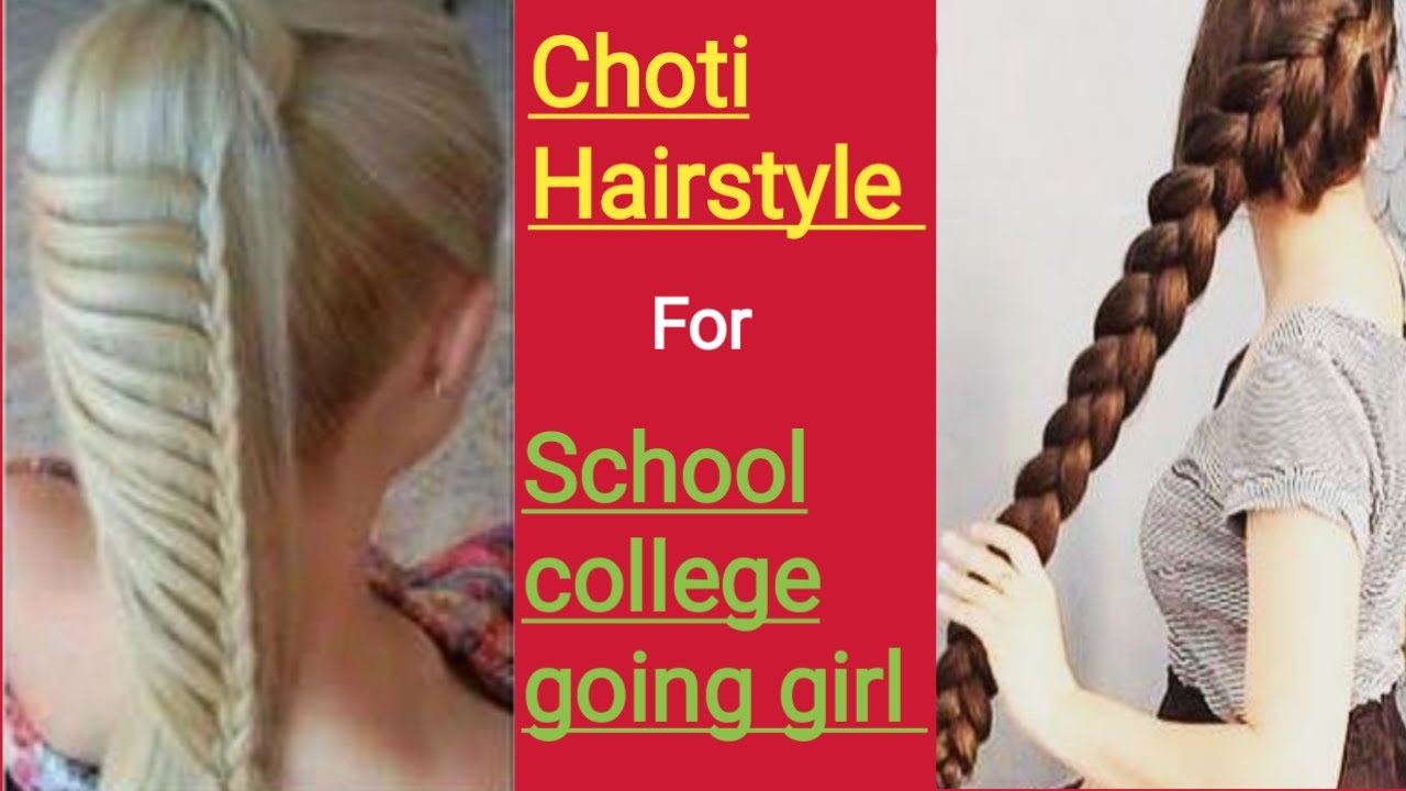 choti hairstyle for school college going girl ||Allrounder Akshita ...