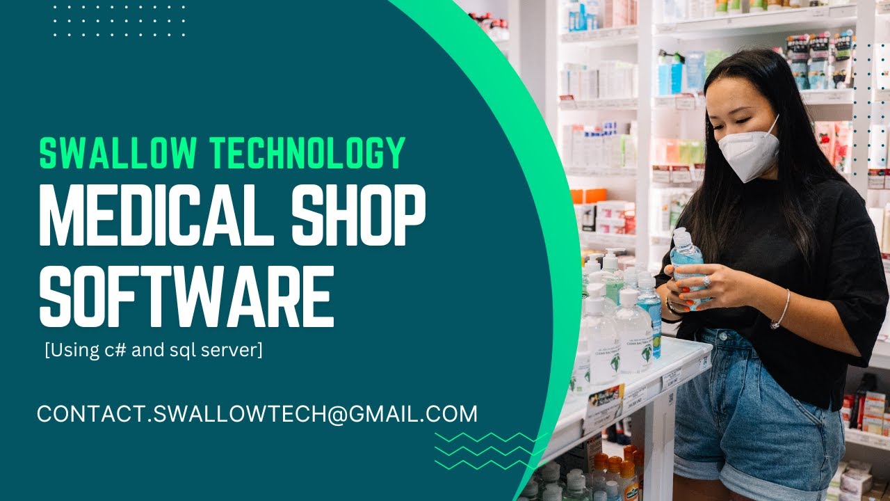 Medical Shop Software | Using C# | Visual studio - YouTube