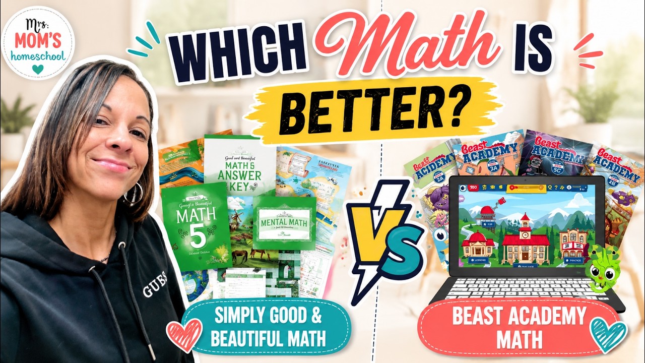 Beast Academy Math Vs Simply Good and Beautiful Math || Which is better ...