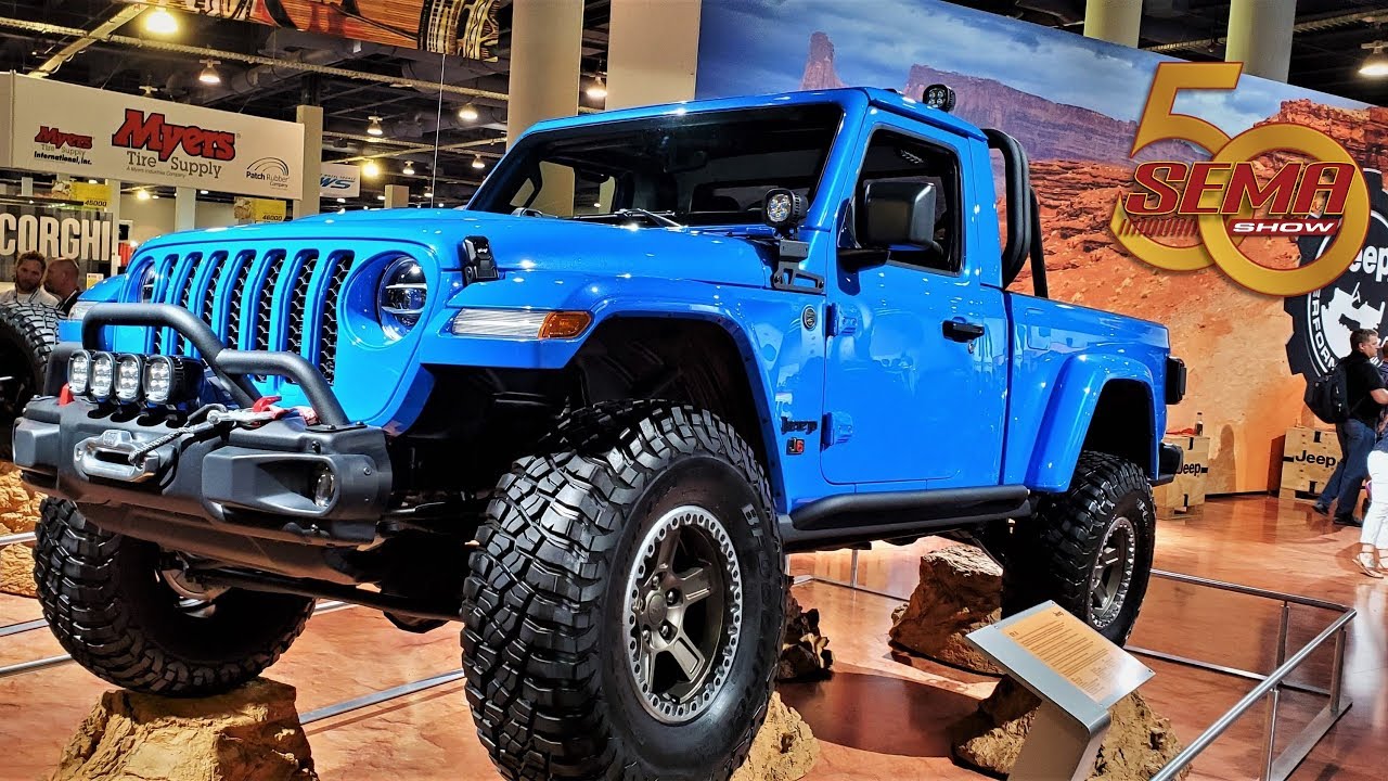Outrageous Trucks at SEMA 2019 - YouTube